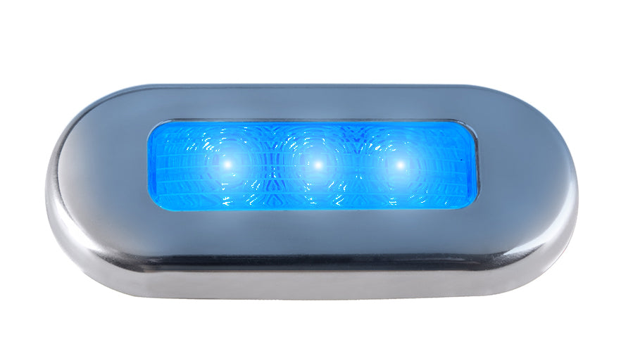 Stainless Steel Oblong Courtesy, Deck, Walkway, Step, Accent Light ...