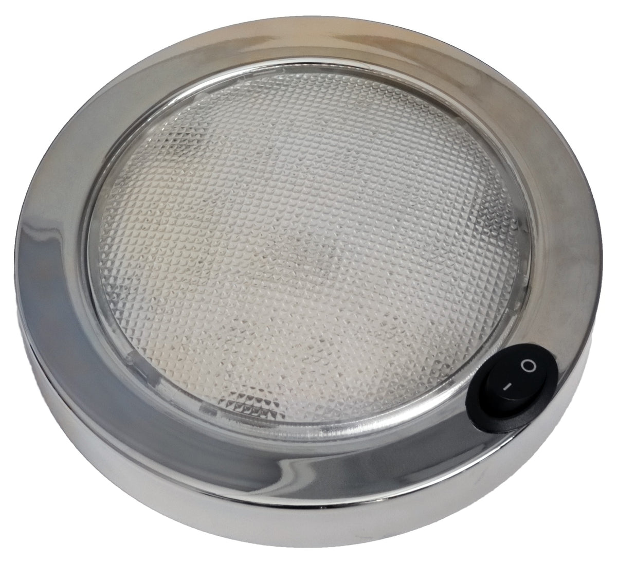ADVANCED LED 5 1/2" Low Profile Contemporary Dome Light w/ White LEDs ...