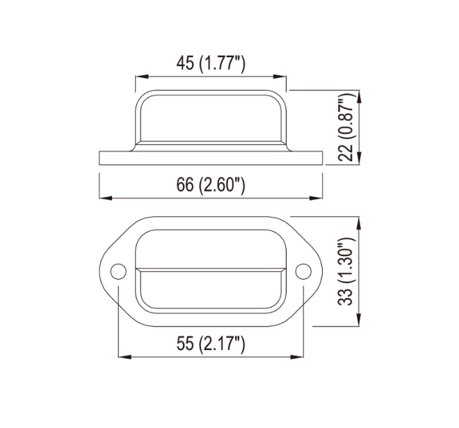 ADVANCED LED Chrome Companionway Courtesy Step Accent Light (PACK OF 4 ...