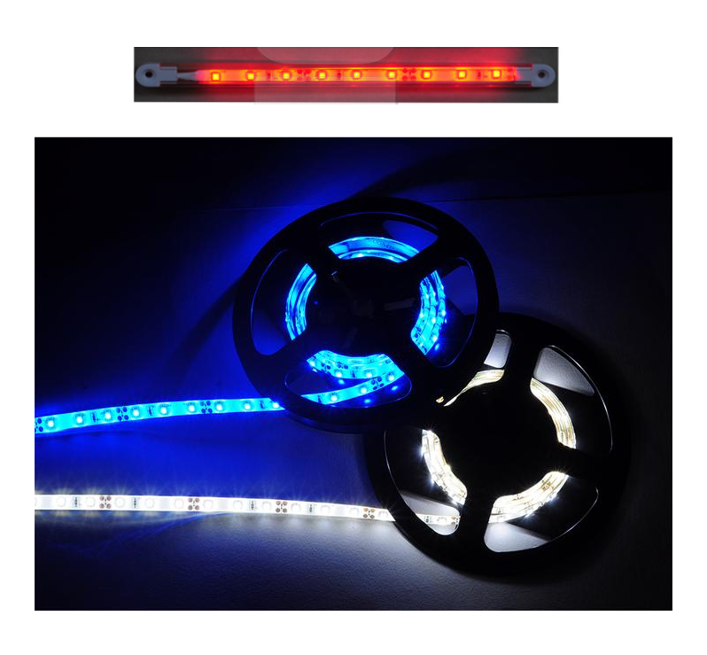 NEW! ADVANCED LED 27" Waterproof Flex Strip Light w/ Red LEDs ...